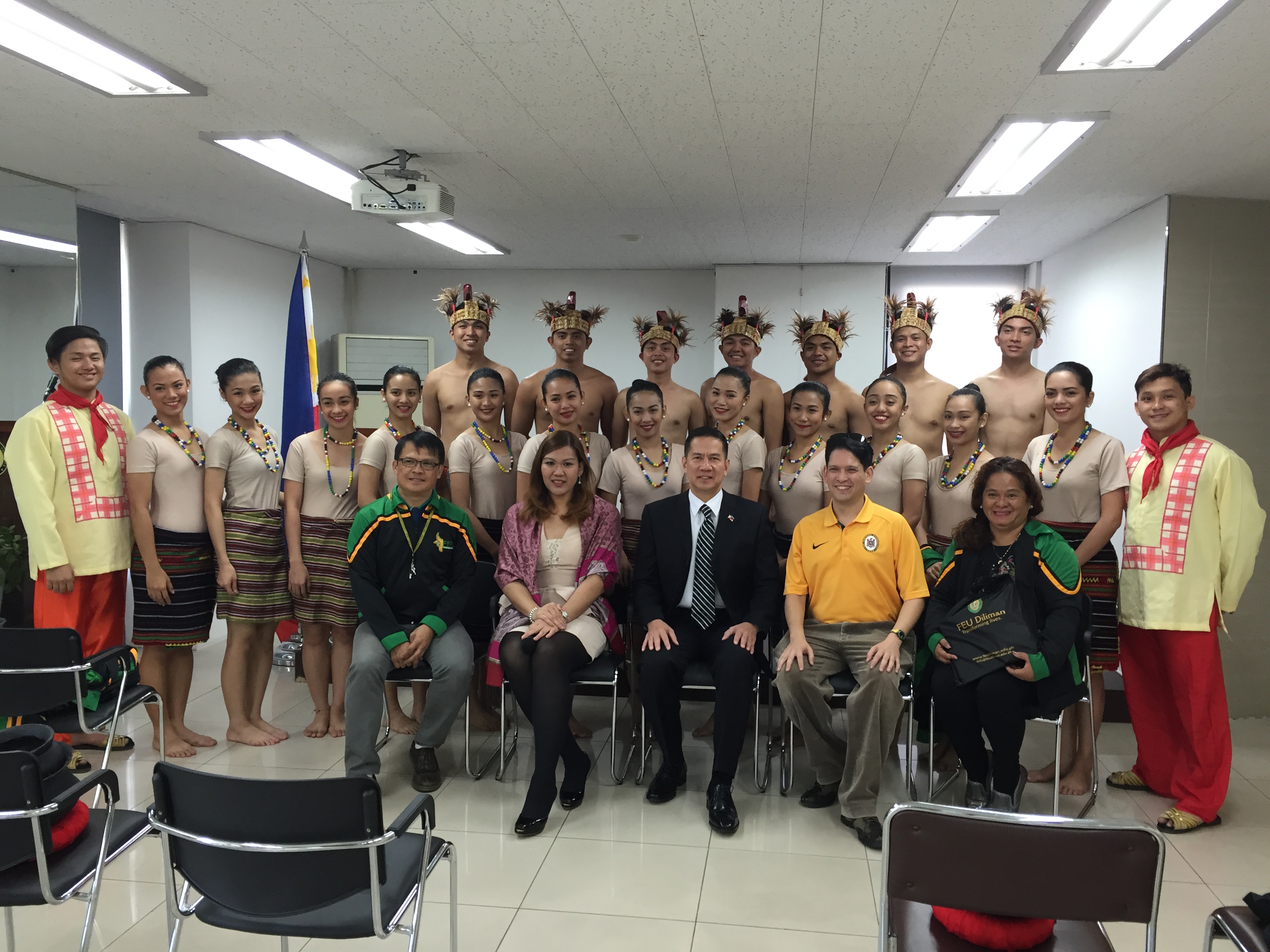 Filipino Embassy Hosted Free Encore Performance of FEU Dance Company ...