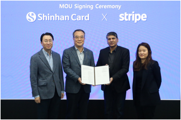 Shinhan Card Inks Strategic Business Deal with Stripe of the U.S ...